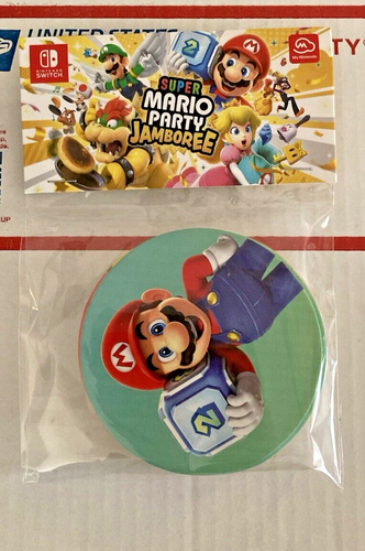Super Mario Party Jamboree Set of 8 Coasters My Nintendo Rewards New | eBay