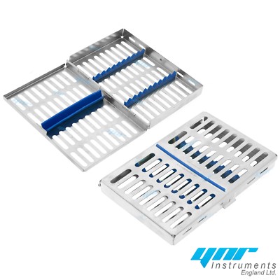 YNR Sterilization Cassette Rack Tray Hold 10 Dental Instruments ...