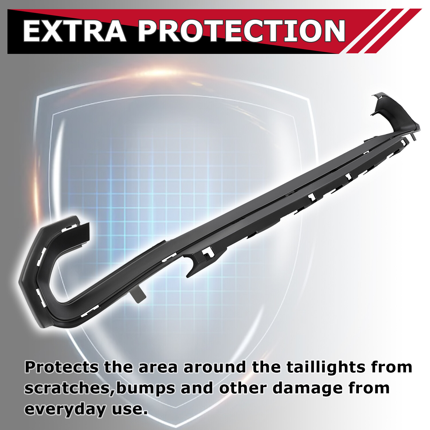 Tail Light Lamp Surround Trim Bezel For Dodge Challenger 2008-2014 ...