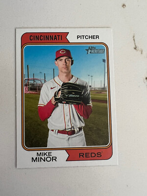 Mike Minor Cincinnati Reds 2023 Topps Heritage #485 | eBay