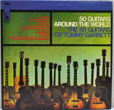 Tommy Garrett 50 Guitars Around the World Liberty SCR2 Vinyl Sealed in ...