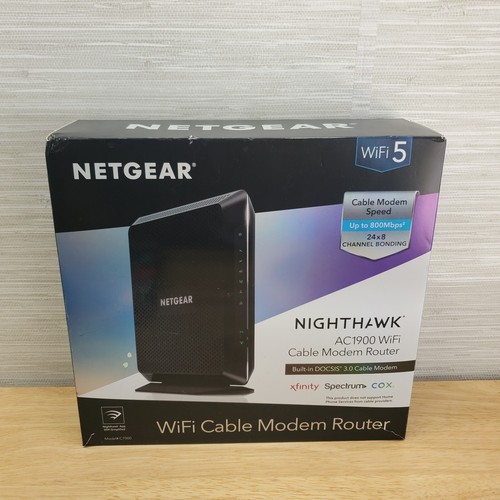 NETGEAR Nighthawk Cable Modem WiFi-Router C7000-work with Comcast ...