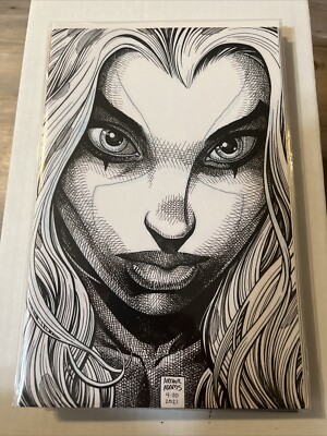 Thundercats Cheetara #1 Arthur Adams Exclusive Black&white Headshot ...