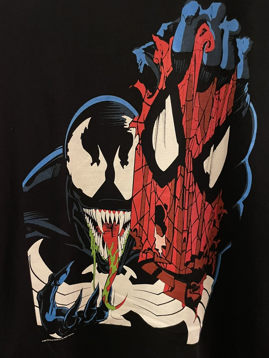 Black Spiderman Vs Venom Comic