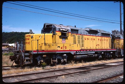 Original Rail Slide - UP Union Pacific Railroad 475 Tacoma WA 7-10-1982 ...