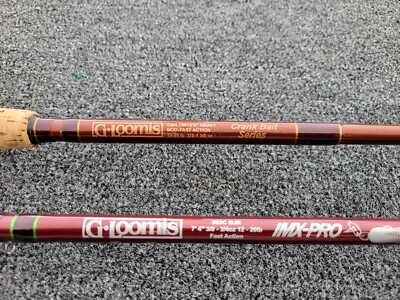G. Loomis IMX Pro Bladed Jig Casting Rod & G Loomis Crankbait Rod (2 ...