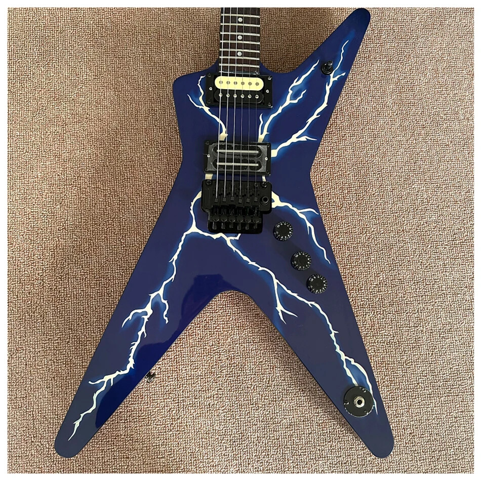 Electric Guitar WASHBURN DIME, Floyd Rose Tremolo Bridge, Lightning ...