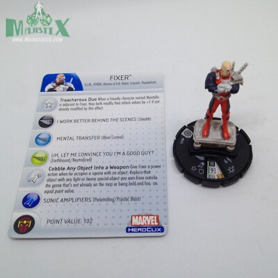 Heroclix Captain America set Fixer #045 Rare figure w/card! | eBay