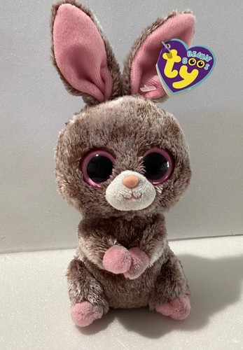 RARE Ty WOODY RABBIT Beanie Boo Purple Heart Tag - MINT | eBay