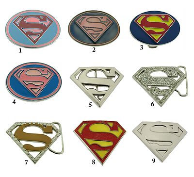 Superman Belt Buckle Superhero DC Comic Original Cosplay Halloween ...