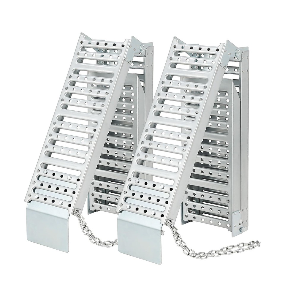 🔥1500Lbs Tri-Fold Loading Ramps for ATV/UTV/Motorcycles/Lawn Mowers ...