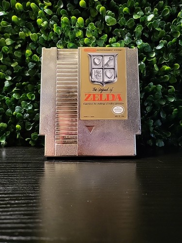 The LEGEND OF ZELDA GOLD (Nintendo NES 1986) Game Cartridge TESTED | eBay