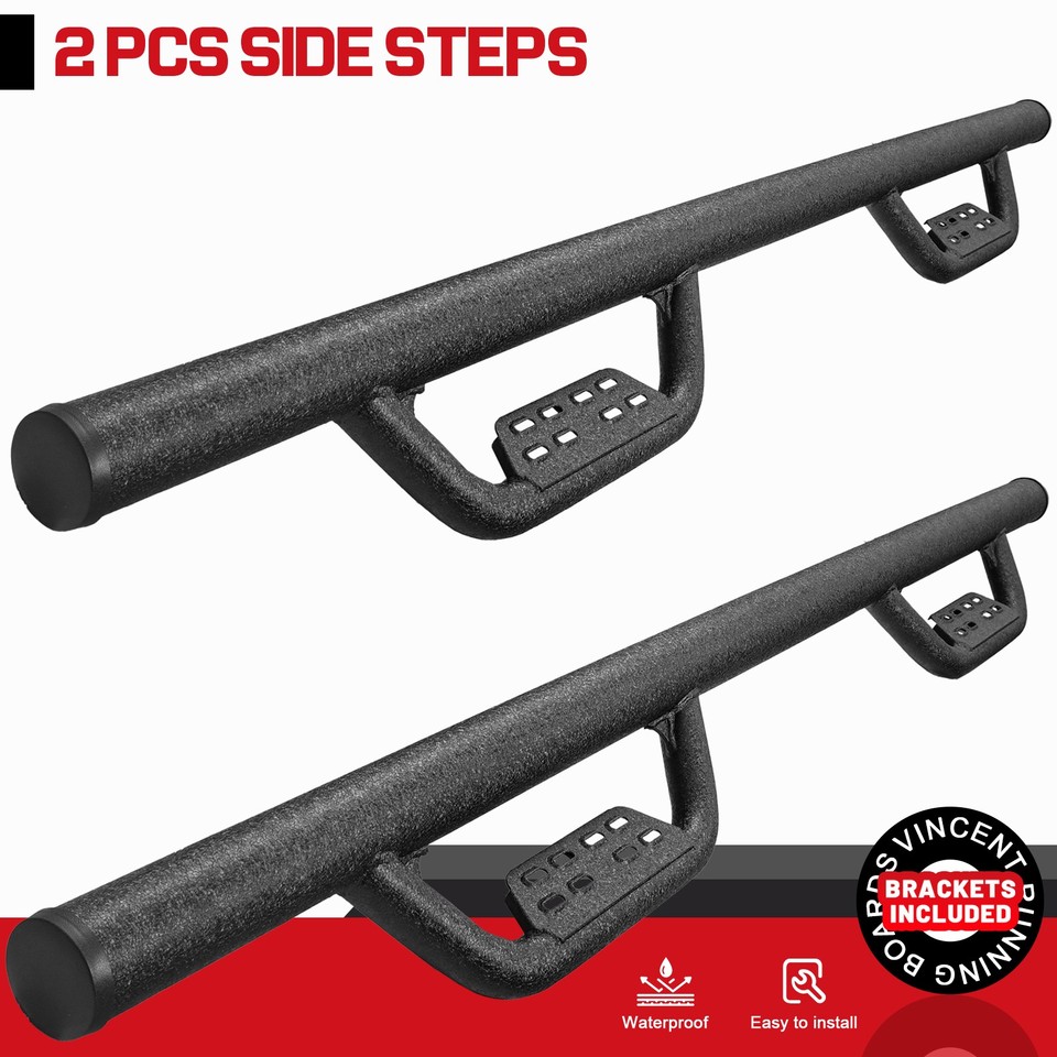 Fit 2017-2025 Honda Ridgeline Nerf Bar Running Board Side Step Black ...