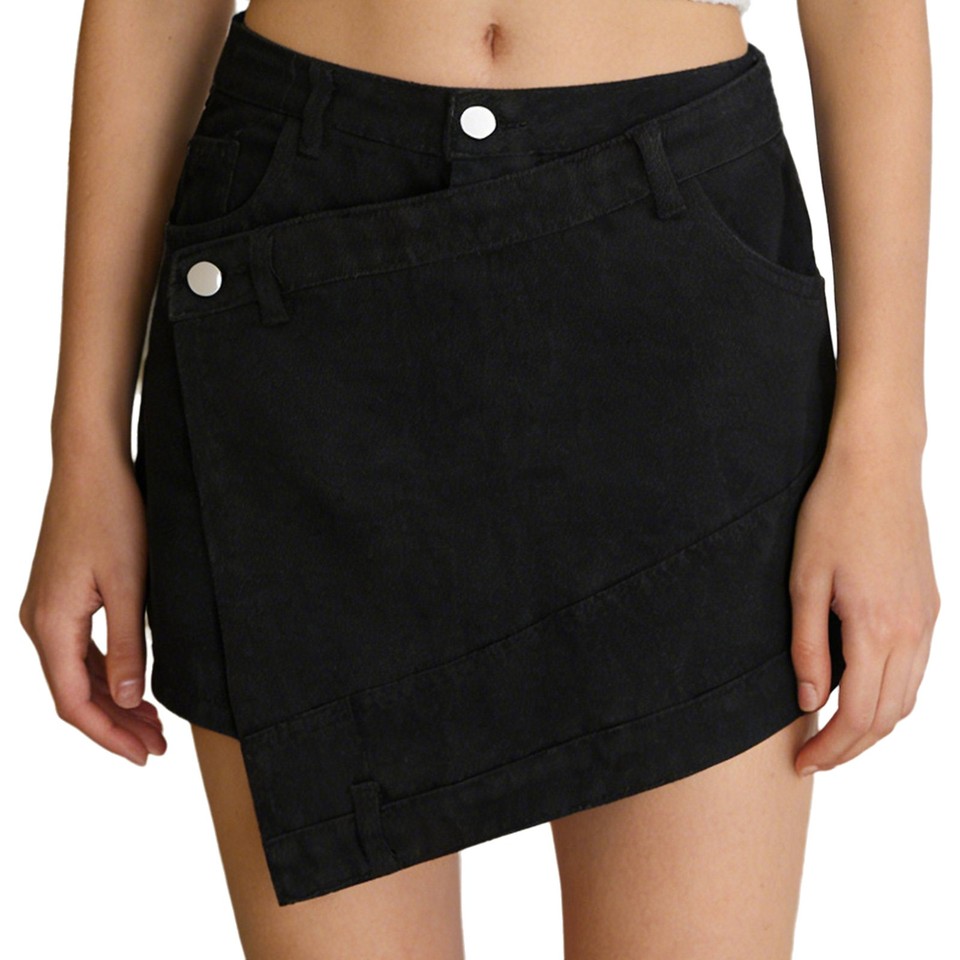 Women Skirt Picnic Shorts Music Festival Skorts School Short Overlay ...
