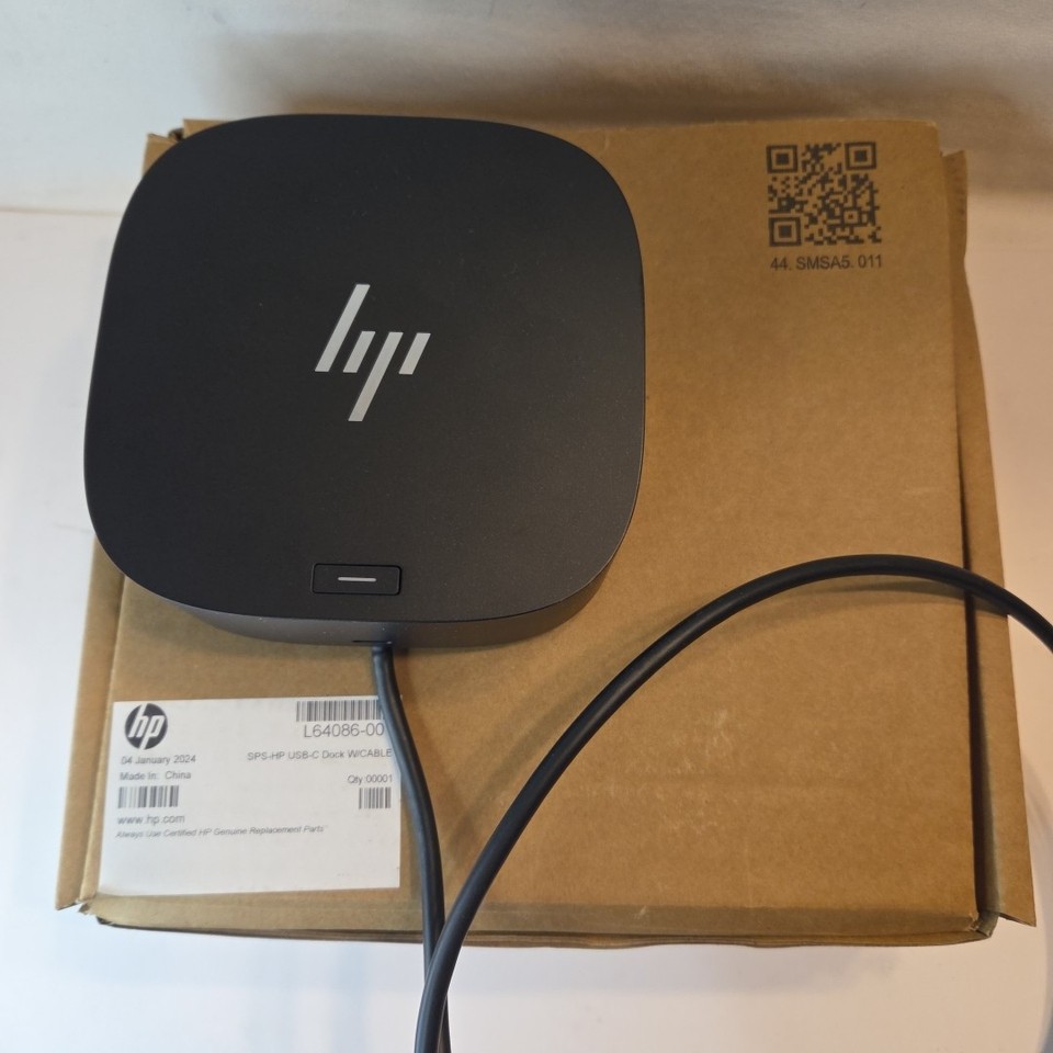 EXCELLENT - HP G5 USB-C Docking Station - L64086-001 | eBay