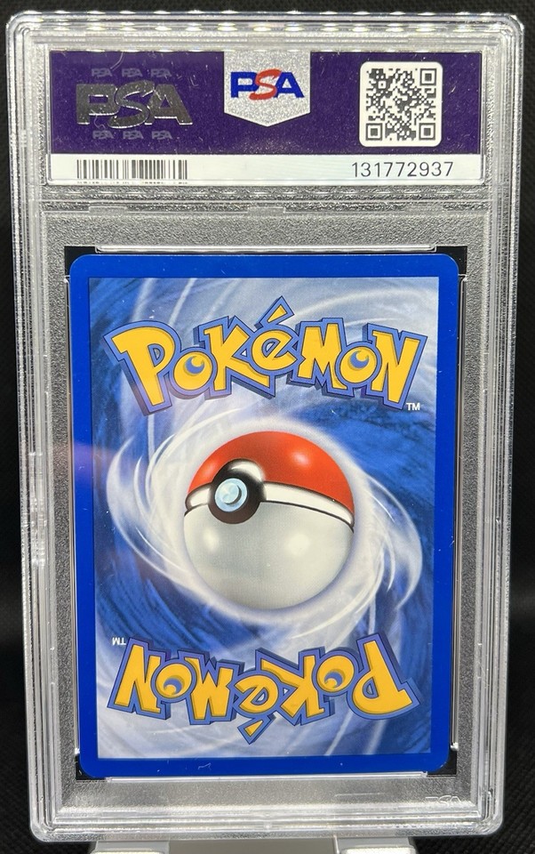 2001 Pokemon Movie Promo #34 Entei Reverse Holo Vintage Swirls WOTC PSA ...