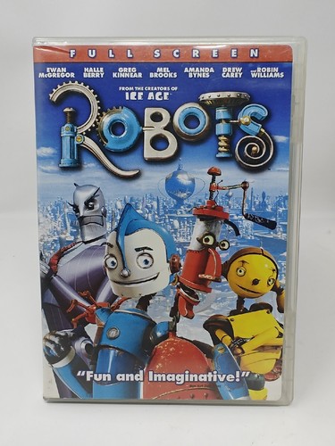 Robots DVD Full-Screen 2005 (Robin Williams, Ewan McGregor, Halle Berry ...