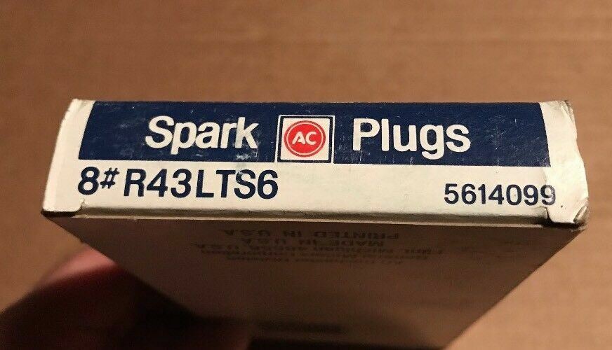 AC Delco GM Spark Plugs R43LTS6 5614099 NOS | eBay