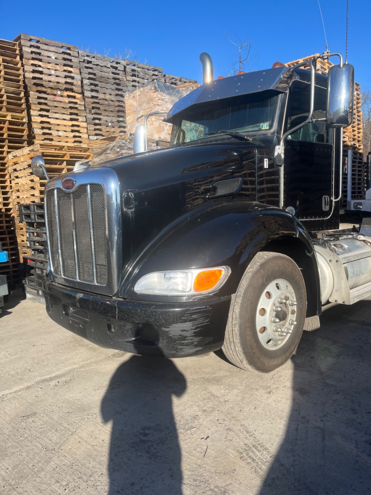 2013 peterbilt 384 day cab semi truck | eBay