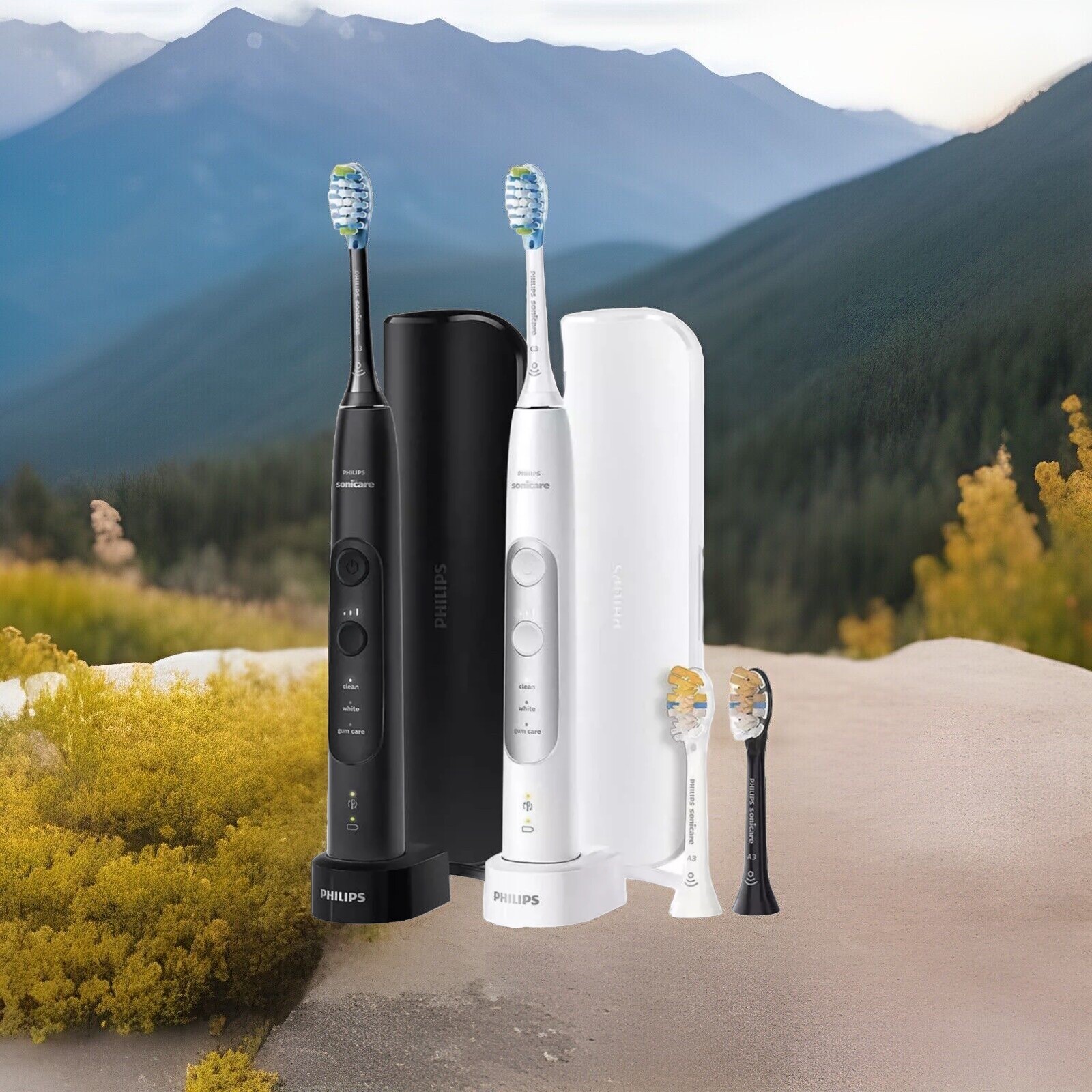 Philips Sonicare Professional Clean Rechargeable Electric Toothbrush 2 ...