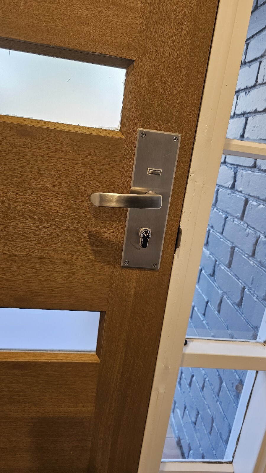 Gainsborough Trilock Omni Allure Pull Handle Stainless Steel Front Door ...