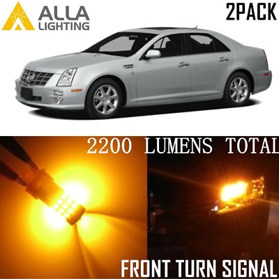 Alla Lighting Turn Signal Light 3757AK Amber LED Bulb Blinker Lamps for ...