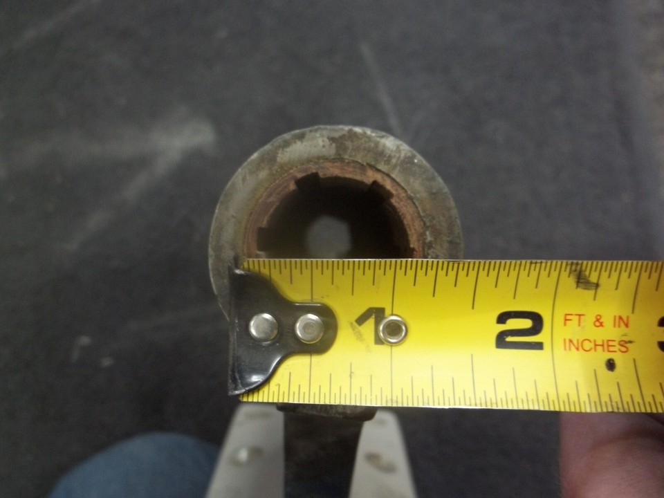 Steel inboard prop shaft strut 9x4 inch plate | eBay