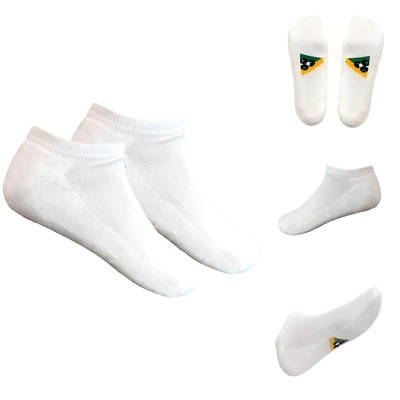 Bowls Australia Logo Lawn Bowls Superior Cotton No Show Footlet Socks ...