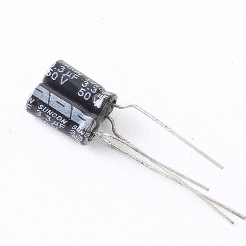 50pcs SUNCON E.N 3.3uf 50v aluminium Eletrolytic Capacitor 5*11mm 85 ...