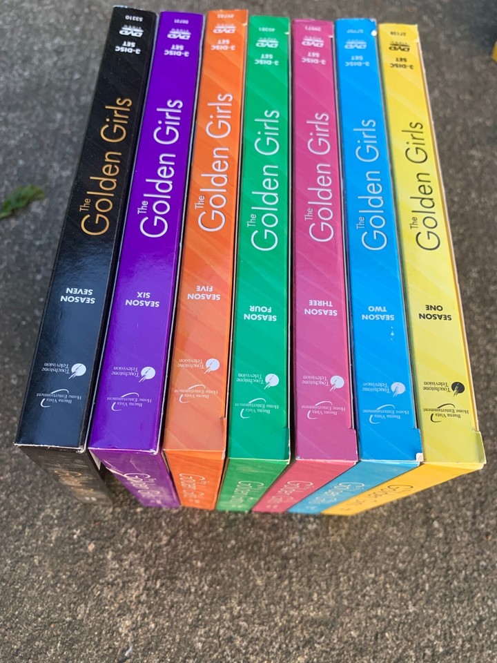 The Golden Girls Complete Series 1-7 set Seasons 1 2 3 4 5 6 7 DVD lot ...