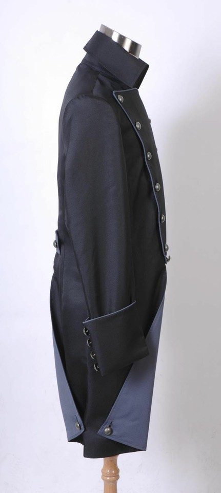 Musical Les Miserables Norm Lewis Javert Jacket Costume Black Cosplay ...