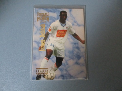 CARTE PANINI FOOTBALL CARD PREMIUM 1995 LEAGUE CHAMPIONS JAMES DEBBAH ...