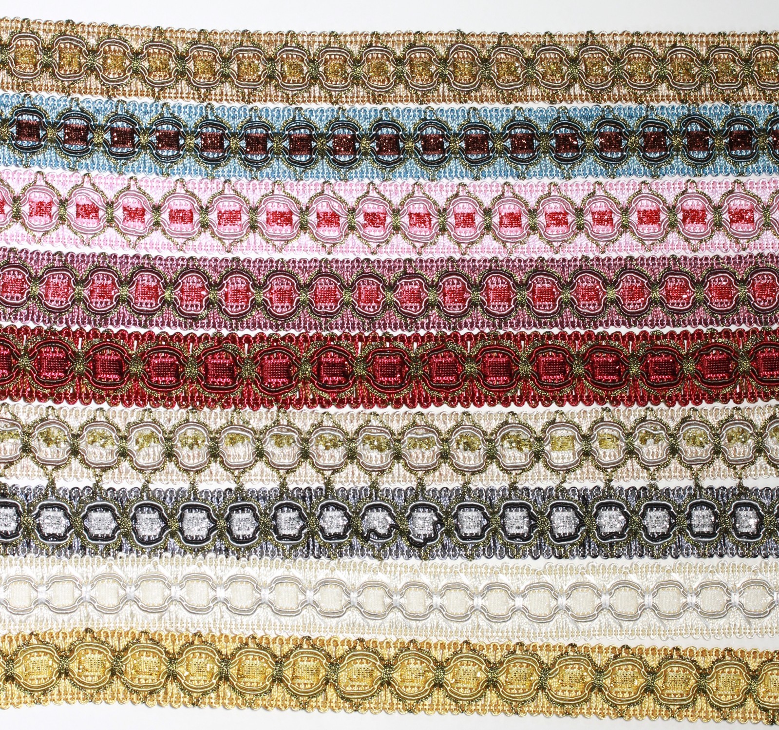 Braid Gimp Trim 25mm wide Upholstery Craft Edging #12 | eBay UK