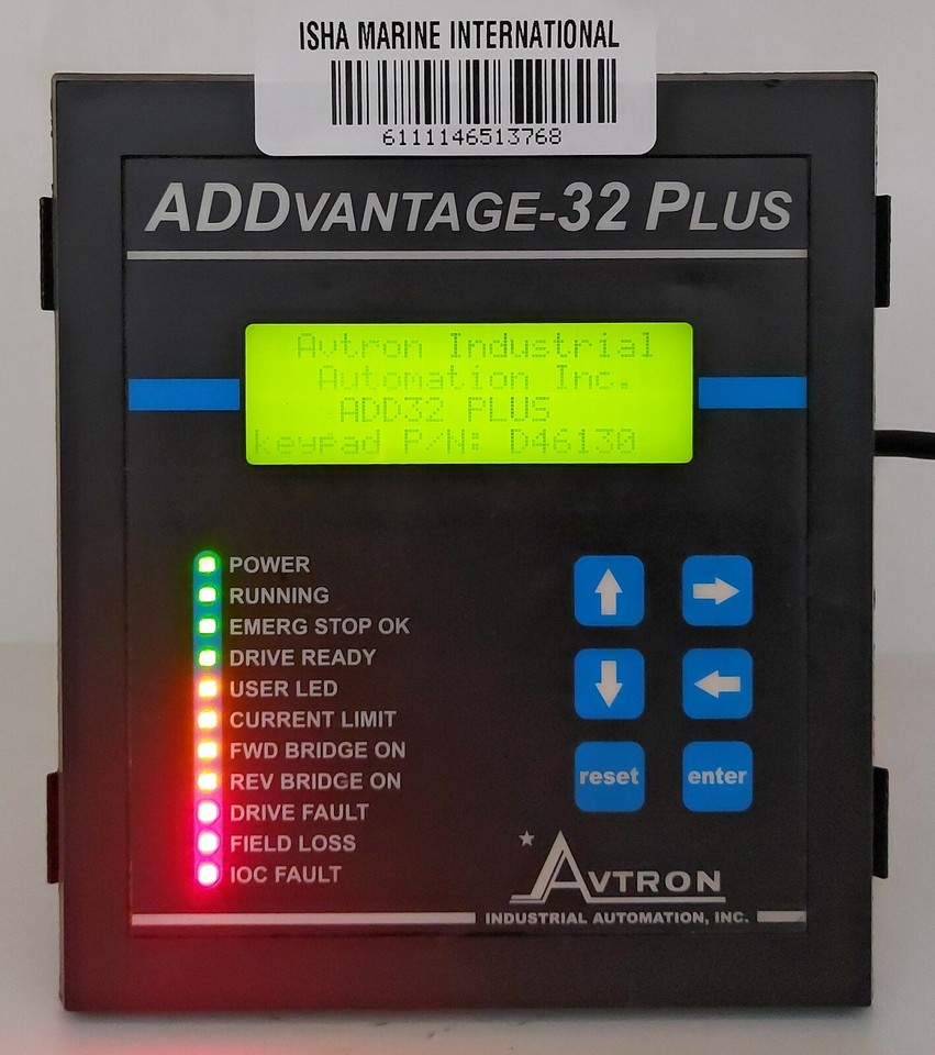 Avtron Industrial ADDvantage-32 Plus DC Drive With Display | eBay