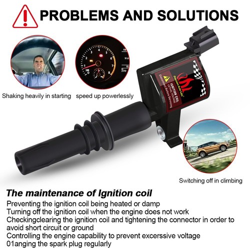 8Pcs DG511 Ignition Coils Pack For Ford F150 Explorer Expedition ...