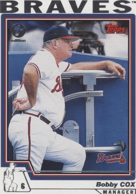 2004 Topps - Bobby Cox #269 1st Edition for sale online | eBay