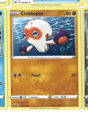 CLOBBOPUS - 112/202 - Pokemon Sword & Shield - Base Set - NM | eBay