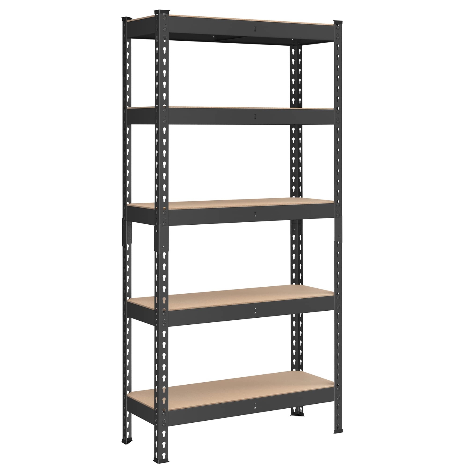 SONGMICS Steel Rack 5 Tiers Steel Shelf Open Rack Open Shelf Rack Shelf ...