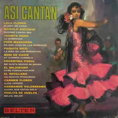 Asi Cantan Various NEAR MINT Belter Vinyl LP | eBay