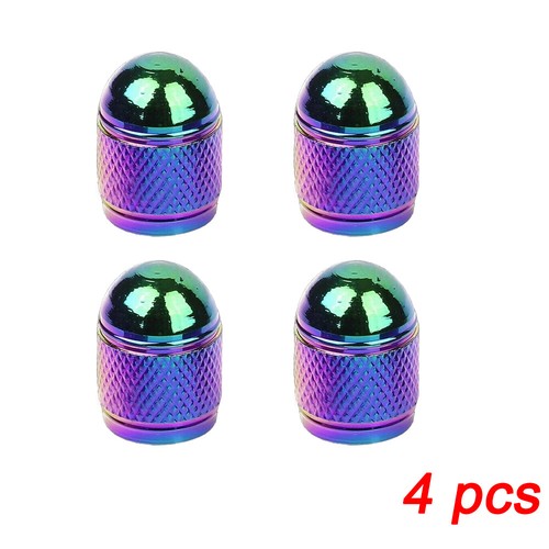 4pcs Car Wheel Tyre Tire Rim Air Valve Stem Cap Dust Cover Universal ...