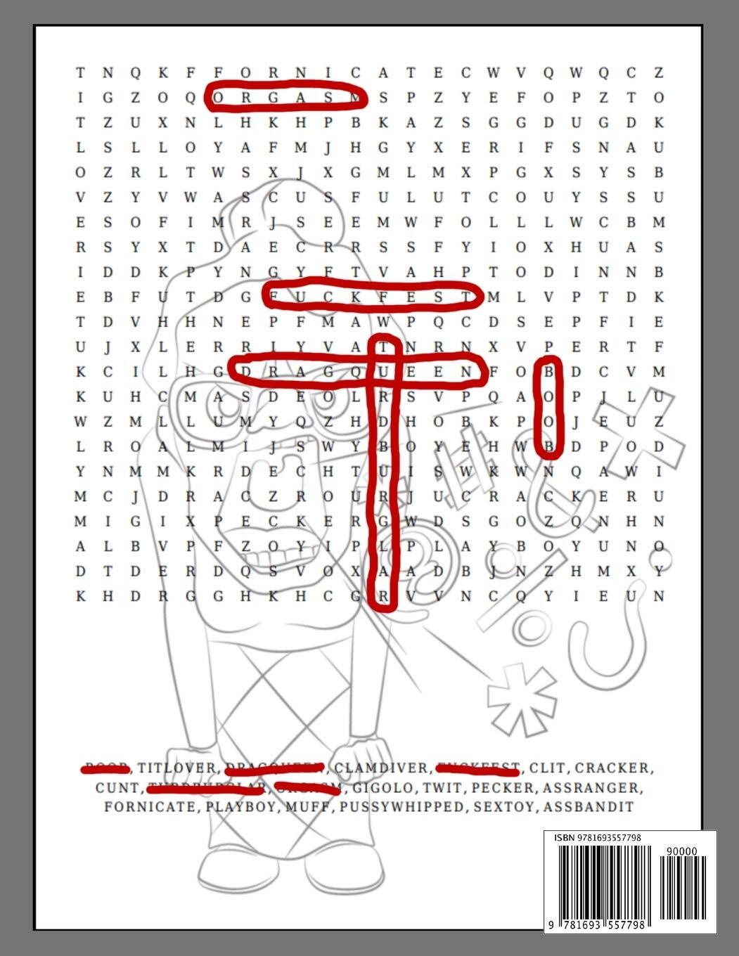Best Dirty Word Search Ever : For Adults Dirty Cussword Filthy Swearing ...