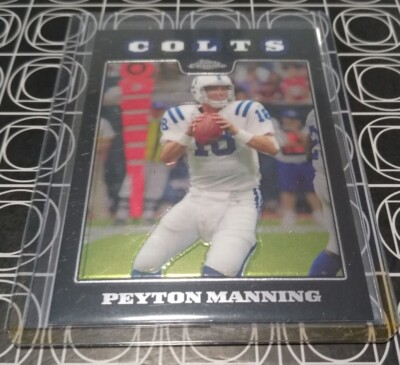 PEYTON MANNING INDIANAPOLIS COLTS 2008 TOPPS CHROME CARD NUMBER TC10 | eBay