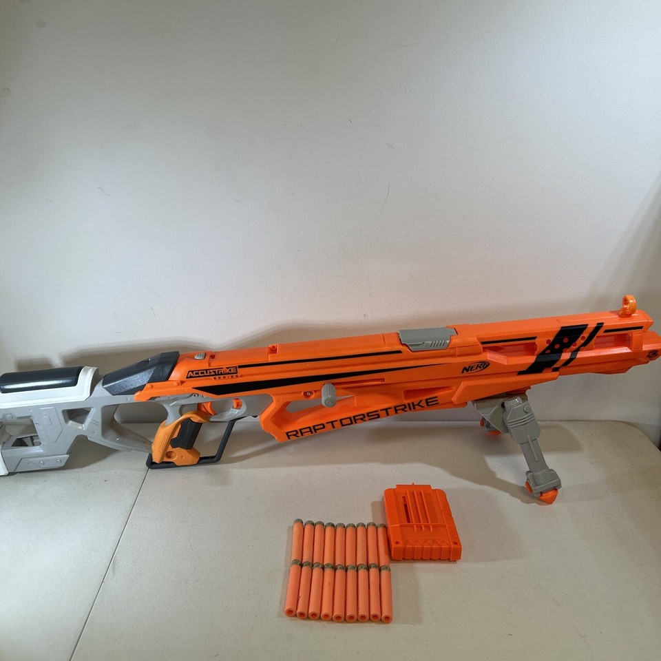 Nerf N-Strike Elite AccuStrike RaptorStrike Sniper Blaster With ...