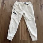 NWT Under Armour Mens Unstoppable Fleece Grid Joggers 1386544-110 $110 ...