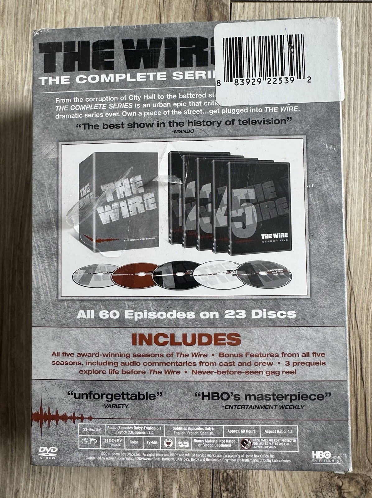 The Wire: the Complete Series (DVD) for sale online | eBay