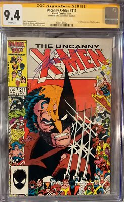 X-men 211 CGC 9.4. First App. Marauders. Signed By Claremont | eBay