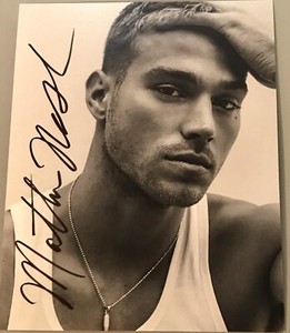 Matthew Noszka Signed Autographed Bxw 8x10 Shirtless Sexy Male Model | eBay