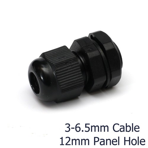 PVC SLEEVED CABLE EXIT GROMMET / STRAIN RELIEF / NYLON GLAND * VARIOUS ...