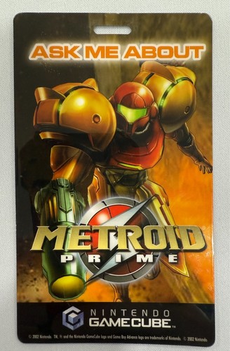 Nintendo Promotion, Marketing - Metroid Prime, Fusion - Card, Gamecube ...