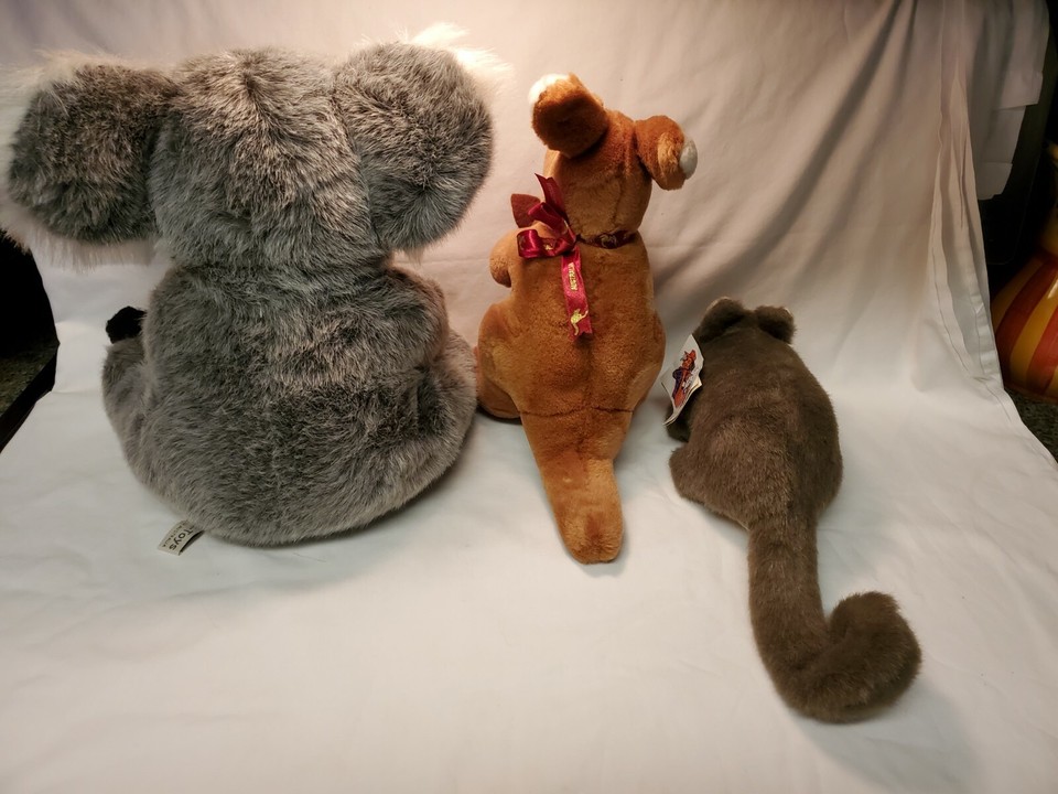 Australian KOALA BEAR and KANGAROO & Grab A Jumbuck Possum Plush Lot ...